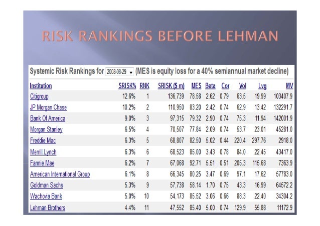 Monitoring Systemic Risk with V-Lab - Robert Engle - June 25 2013