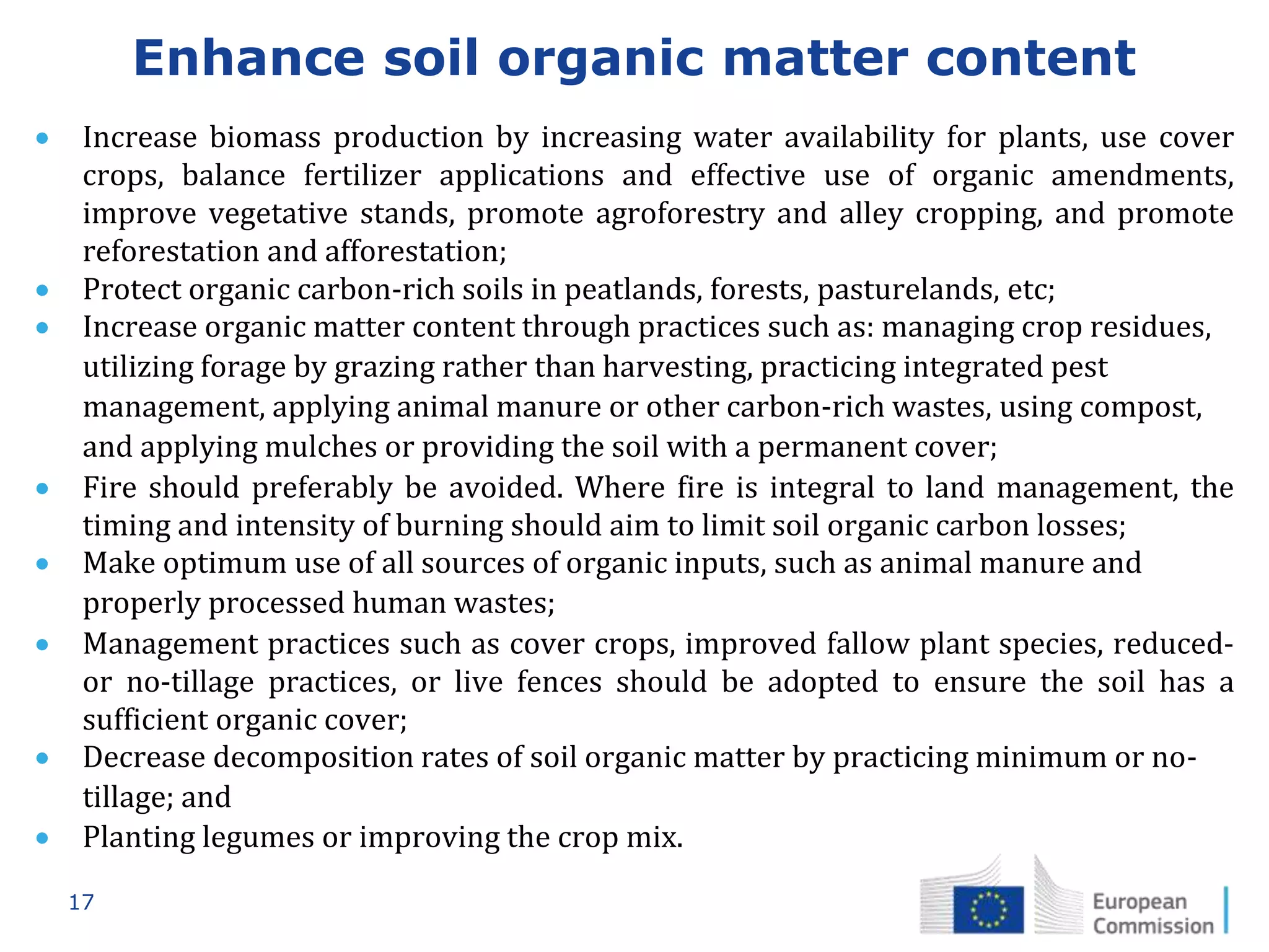 Soil Organic Carbon | PPTX