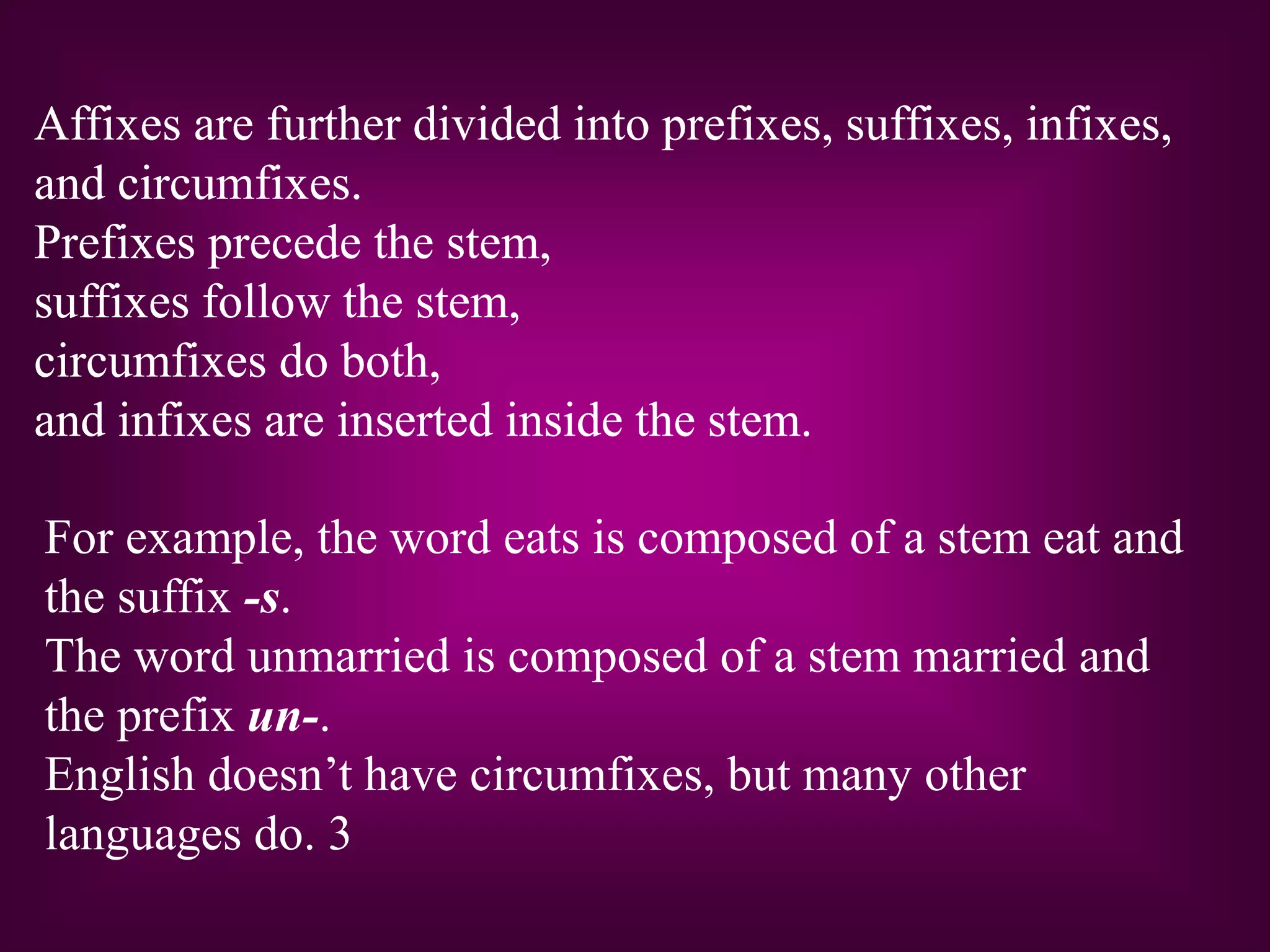 1 morphology class 1 | PDF