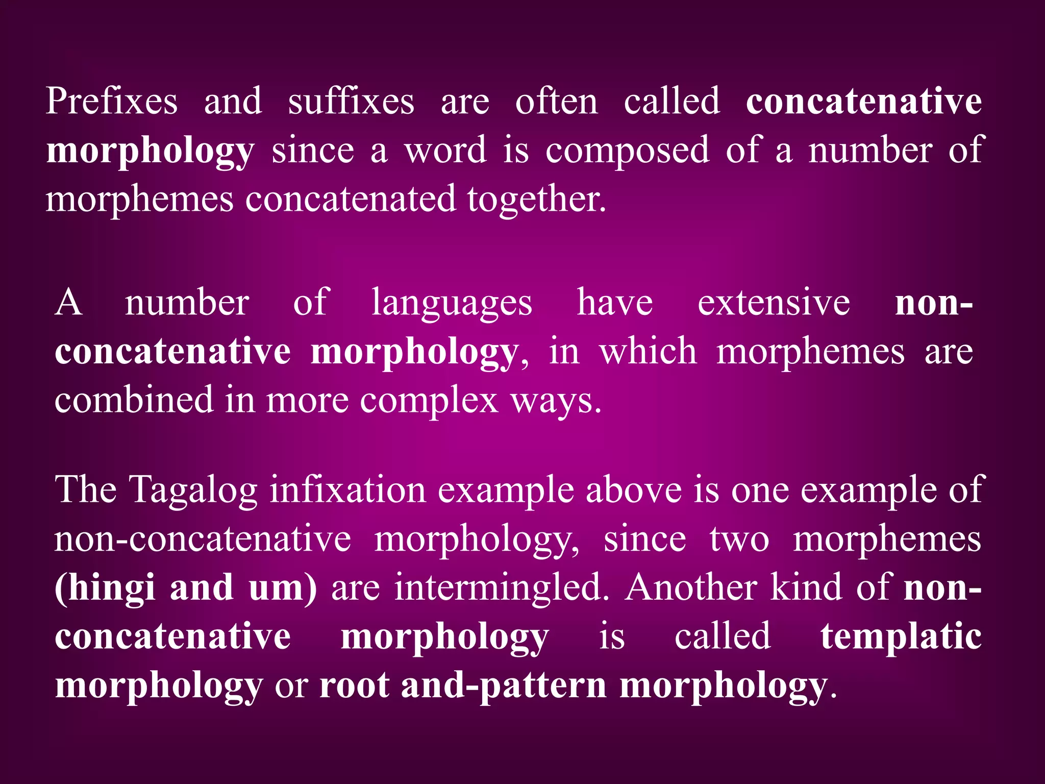 1 morphology class 1 | PDF