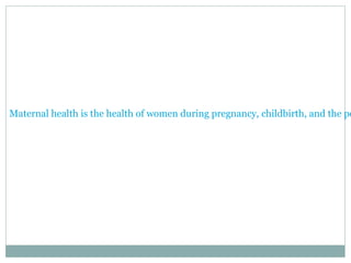 mother and child health care | PPT