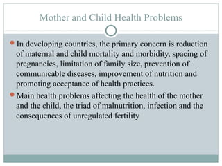 mother and child health care | PPT