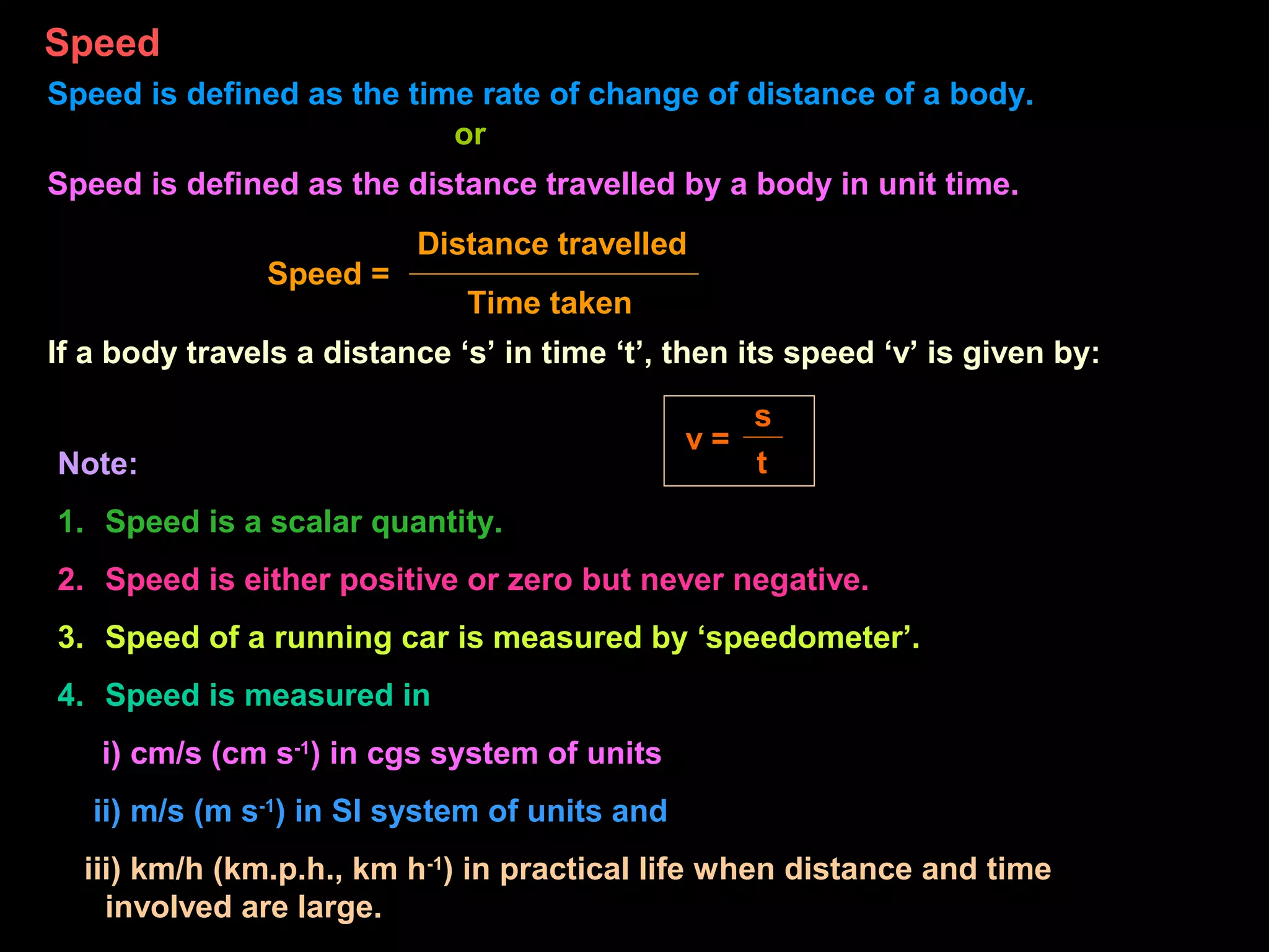 motion class 9 physics | PPT