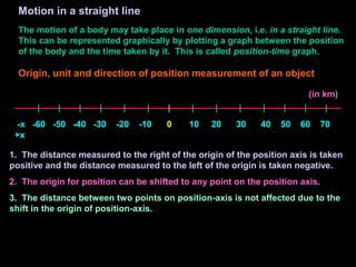 motion class 9 physics | PPT