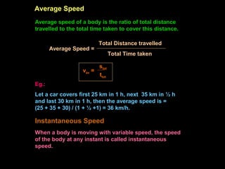 motion class 9 physics | PPT