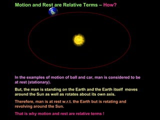 motion class 9 physics | PPT