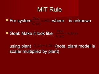 1 mrac for inverted pendulum | PPT