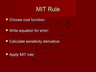 1 mrac for inverted pendulum | PPT