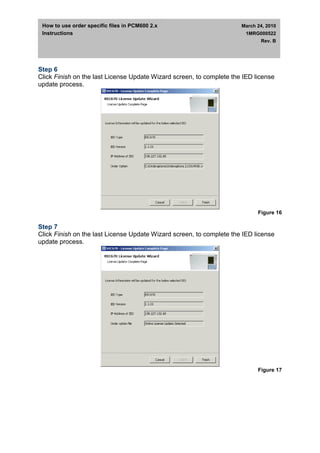 Como usar Order Specific Files | PDF