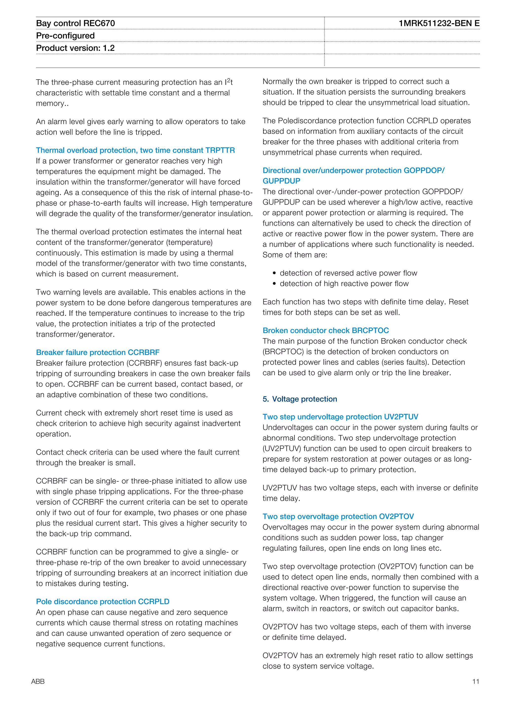 1 mrk511232 ben-e_en_product_guide__rec670_1.2_pre-configured | PDF