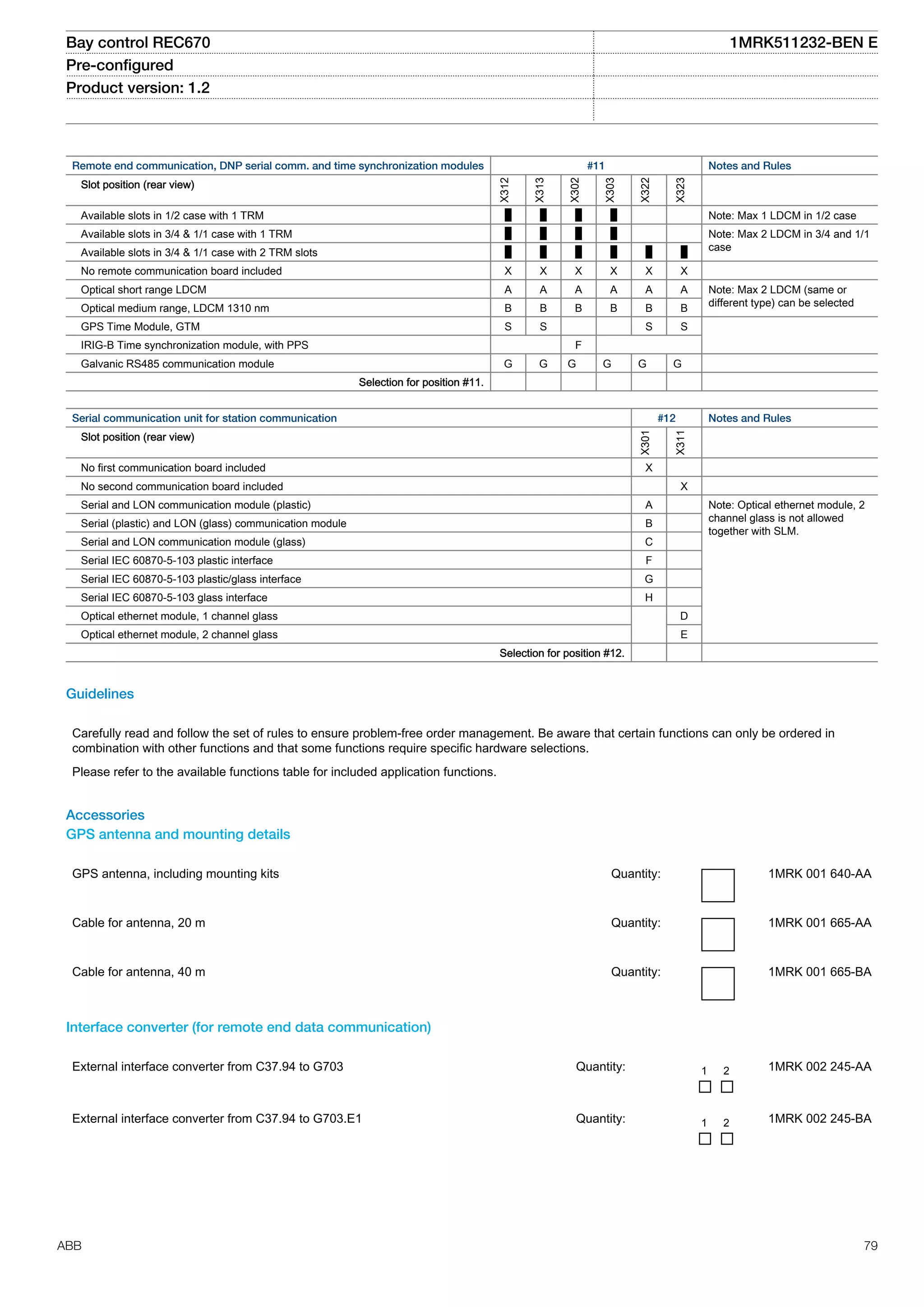 1 mrk511232 ben-e_en_product_guide__rec670_1.2_pre-configured | PDF