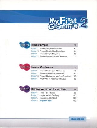 1my first grammar_2_student_book example | PDF