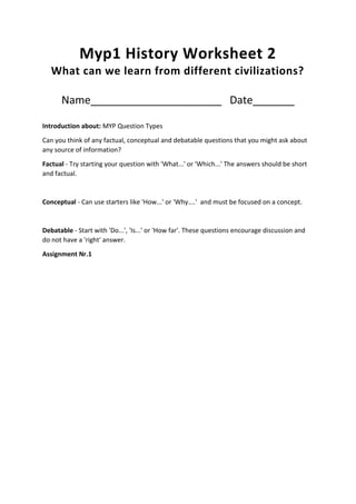 1MYP History 02 - What can we learn from different civilizations.docx