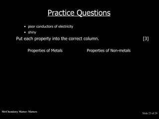 1 myp chemistry matter | PPT