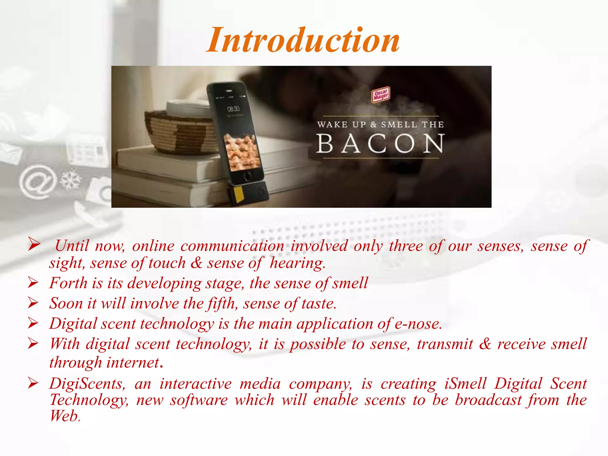 digital scent technology | PPTX