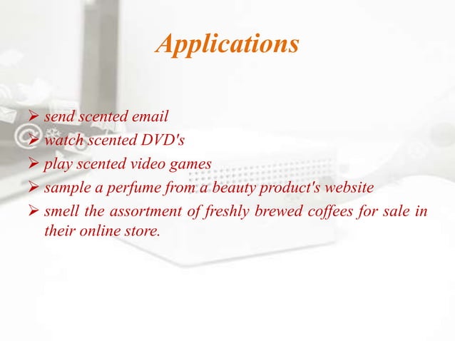 digital scent technology | PPTX