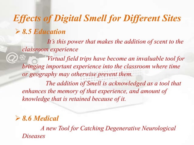 digital scent technology | PPTX