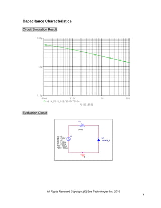 SPICE MODEL of 1N5408 (Professional Model) in SPICE PARK | PDF