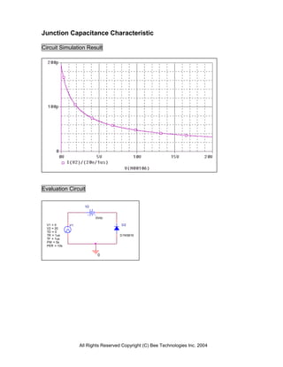 SPICE MODEL of 1N5819 (Standard Model) in SPICE PARK | PDF