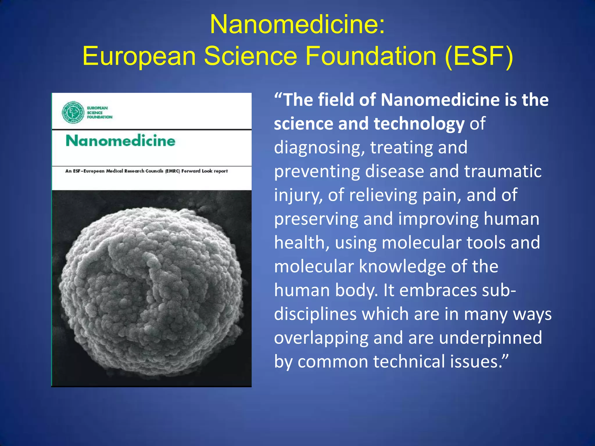 nanomedicine | PPTX