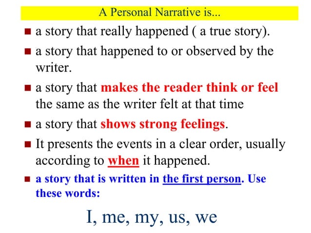 1) Narrative Paragraph.ppt | Screenwriting | Content Production