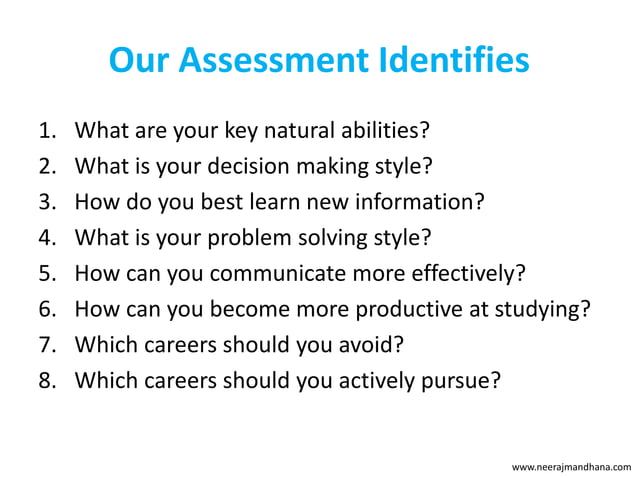 Natural Talents | PPT