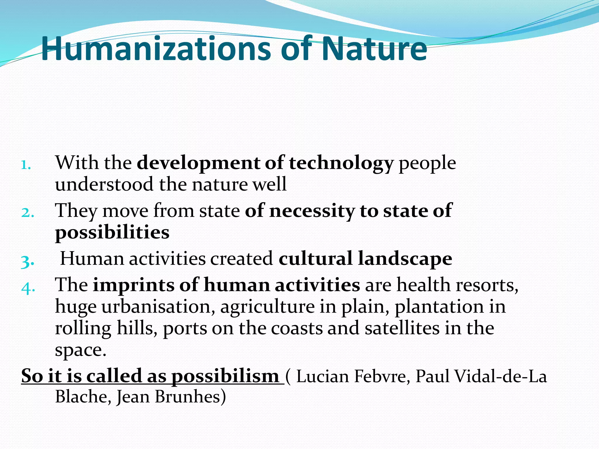 Human Geography Nature and scope | PPTX