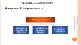 Nature of Educational Management | PDF