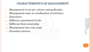 Nature of Educational Management | PDF