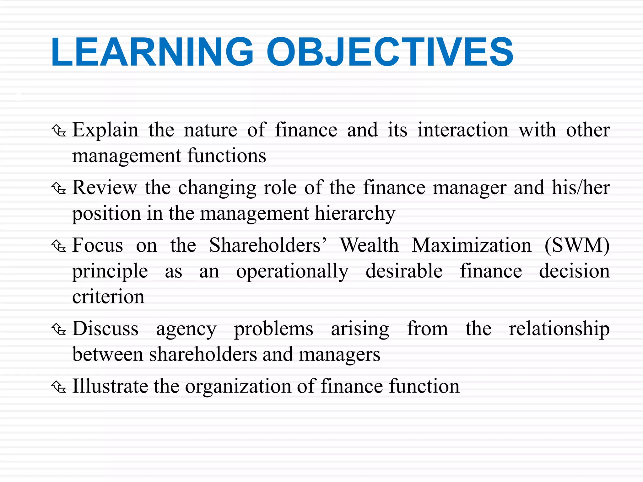 nature of financial management | PPTX