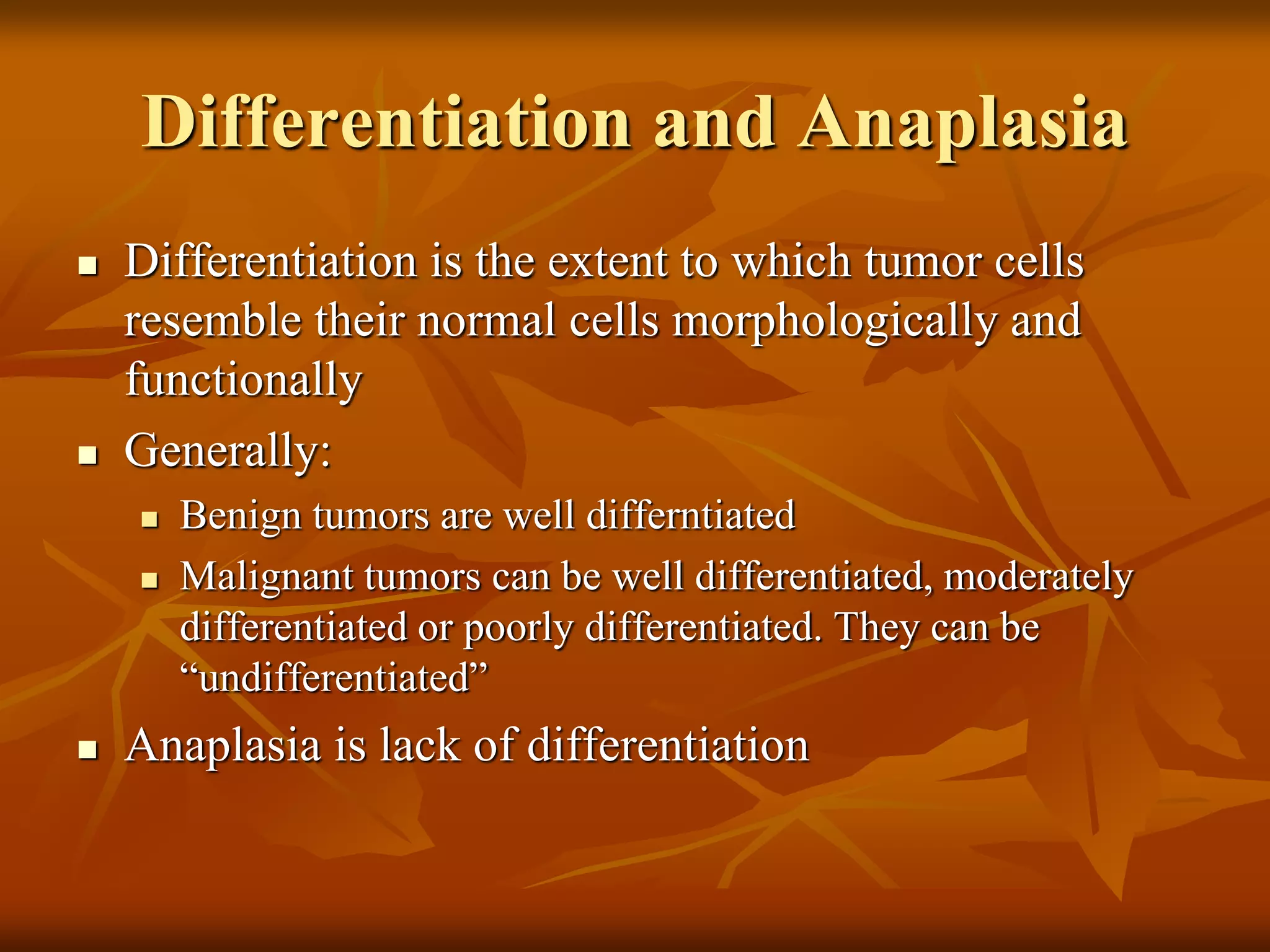 MECHANISM OF NEOPLASIA | PPT