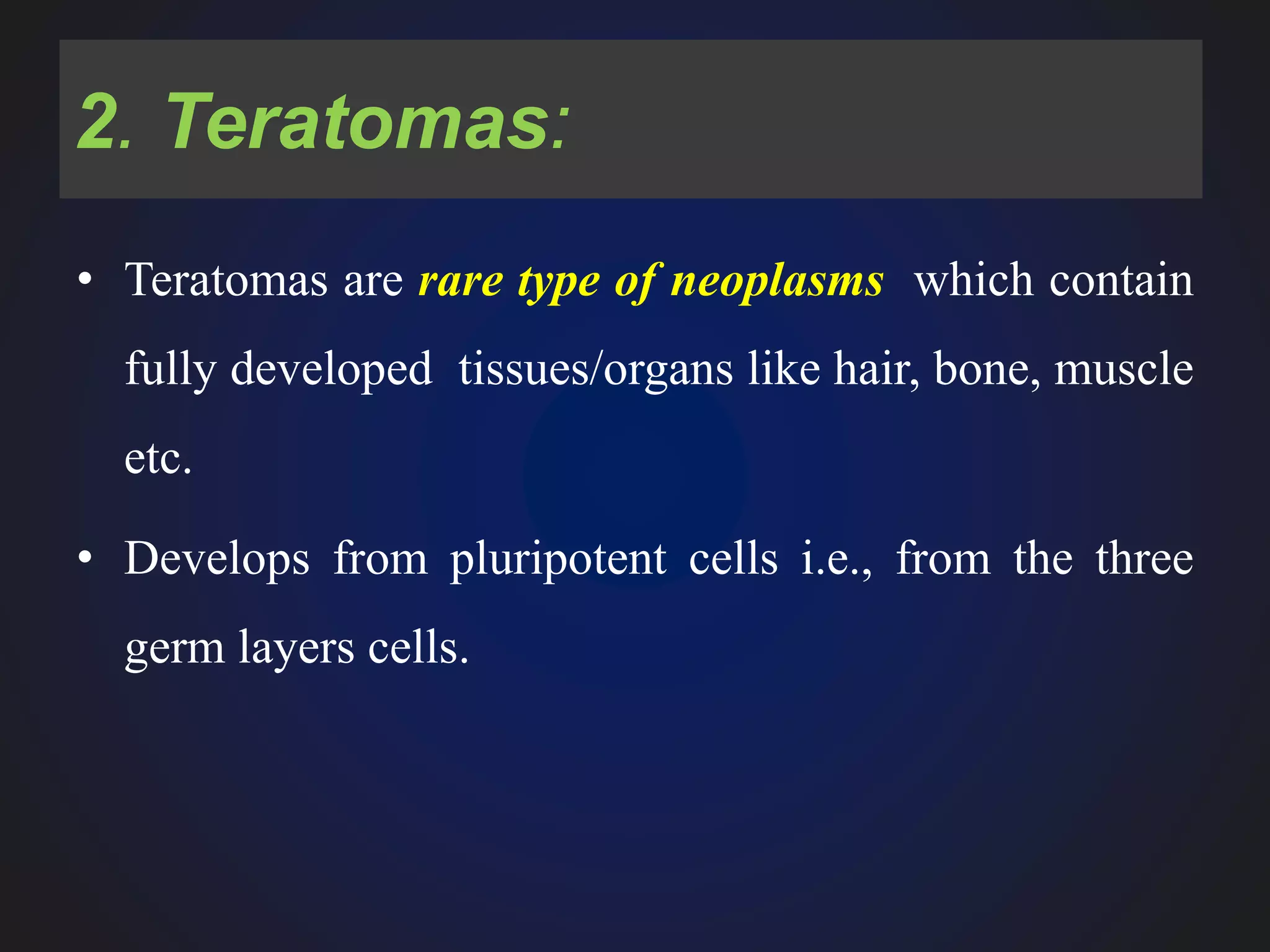 neoplasia introduction, nomenclature, classification of tumours | PPTX