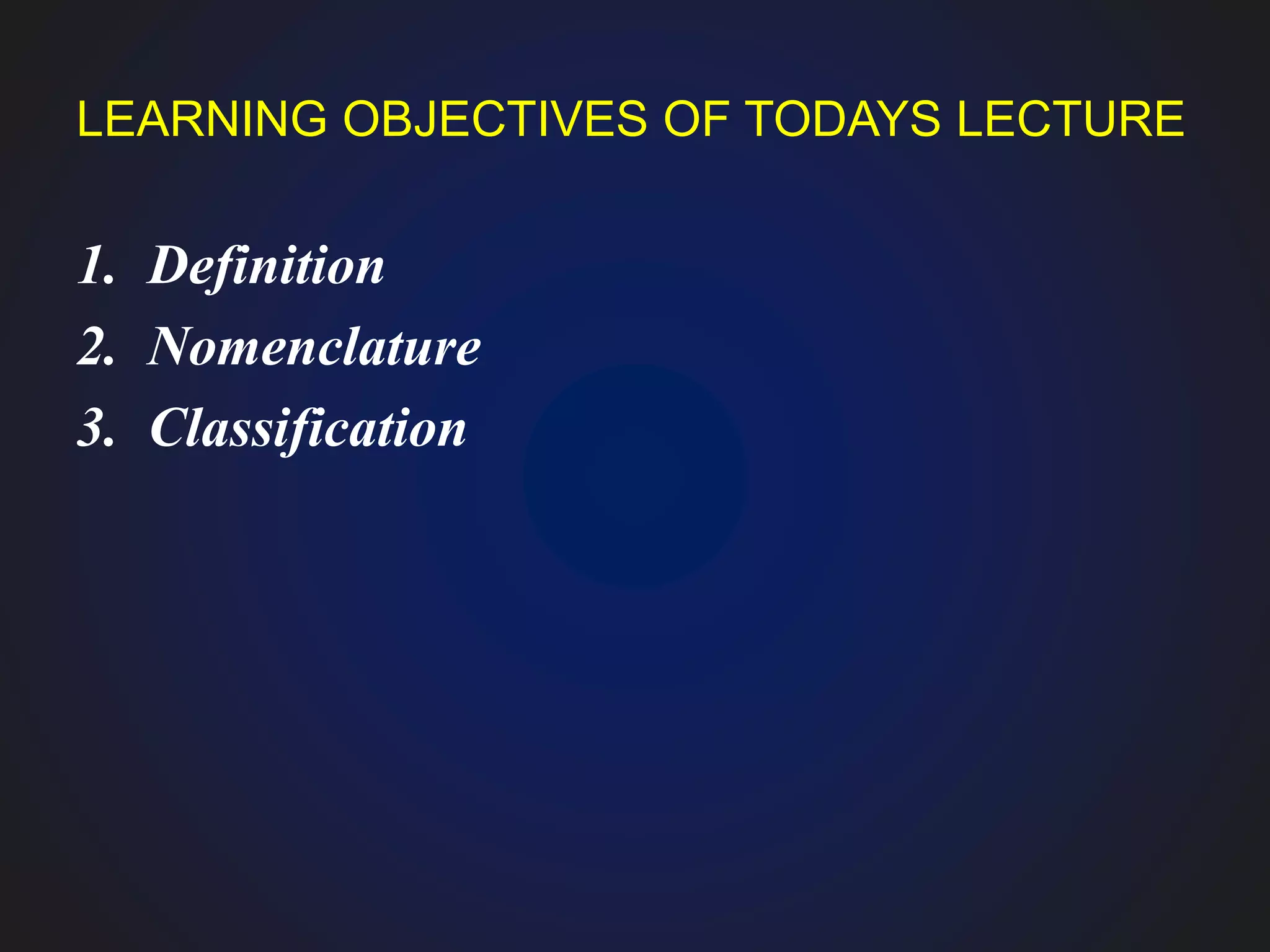 neoplasia introduction, nomenclature, classification of tumours | PPTX