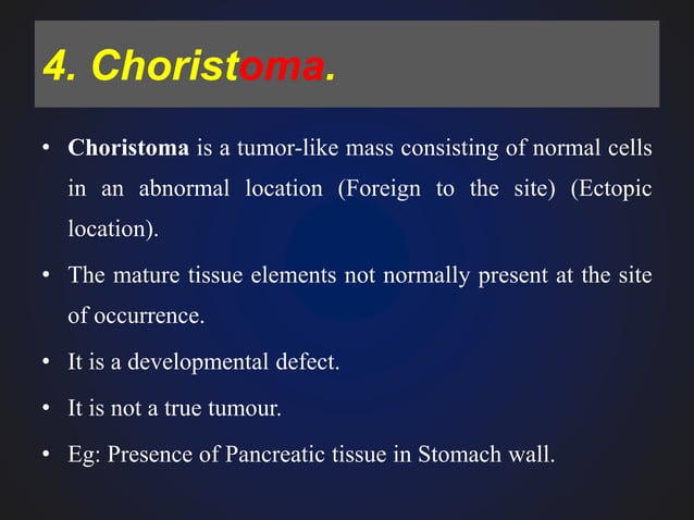 neoplasia introduction, nomenclature, classification of tumours | PPTX