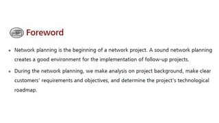 1 Network planning | PPTX