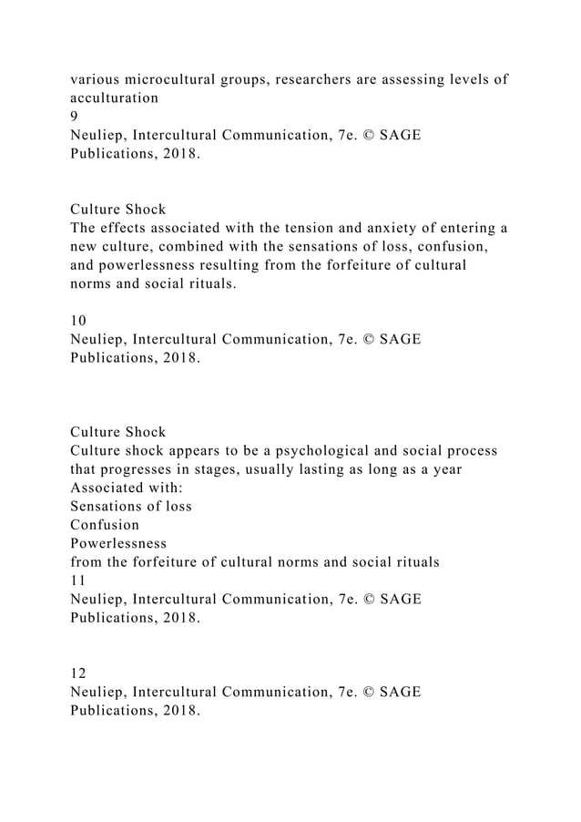 1Neuliep, Intercultural Communication, 7e. © SAGE Publications.docx