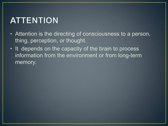 HIGHER MENTAL FUNCTIONS ASSESSMENT | PPTX | Brain and Nervous System ...