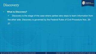 The Federal Rules of Civil Procedure (Series: Newbie Litigator School ...