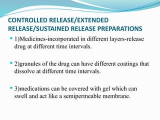 1 newer drug delivery system for mbbs students | PPTX