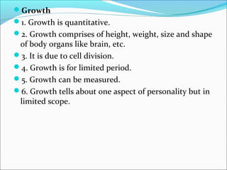 Introduction to Pediatric, Growth and Development | PPT