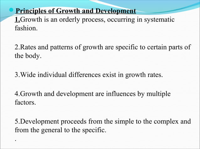 Introduction to Pediatric, Growth and Development | PPT