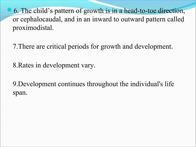 Introduction to Pediatric, Growth and Development | PPT