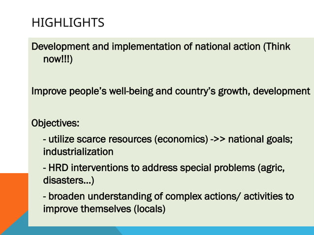 National Human Resource Development CHALLENGES in the Philippines | PPTX