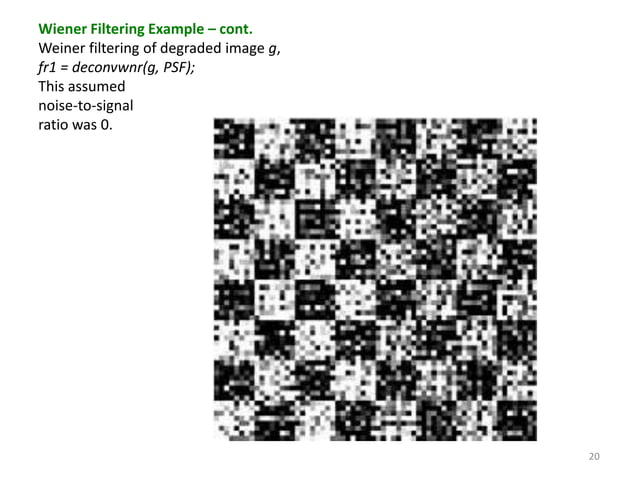 ESTIMATING NOISE PARAMETER & FILTERING (Digital Image Processing) | PPTX