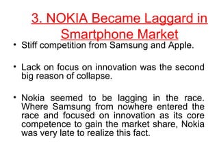 Nokia and it's downfall | PPT