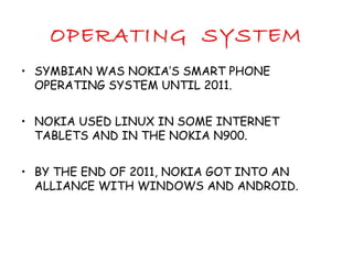 Nokia and it's downfall | PPT