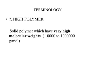 EM-UNIT III - non metallic materials --- polymers | PPT
