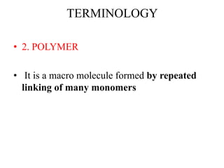 EM-UNIT III - non metallic materials --- polymers | PPT