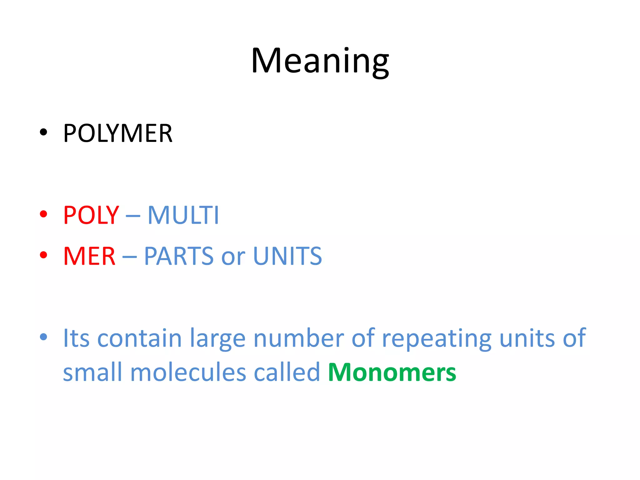 Non metallic materials --- polymers | PPTX