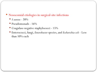 Hospital acquired infection (HAI) or Nosocomial Infection | PPT